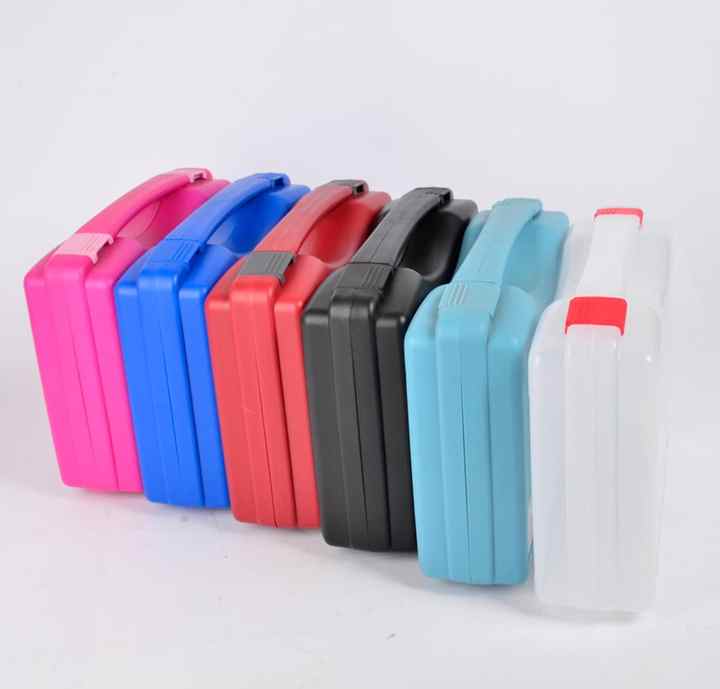 Small Plastic Dental Instrument Case with Handle - Secure & Convenient