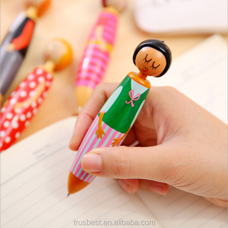 Reliable Writing Instruments: Premium girl doll ball pen for Professionals
