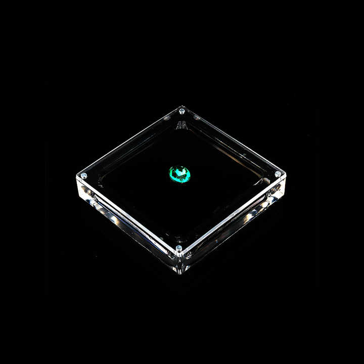Acrylic Gem Box with Magnetic Lock - Elegant & Durable