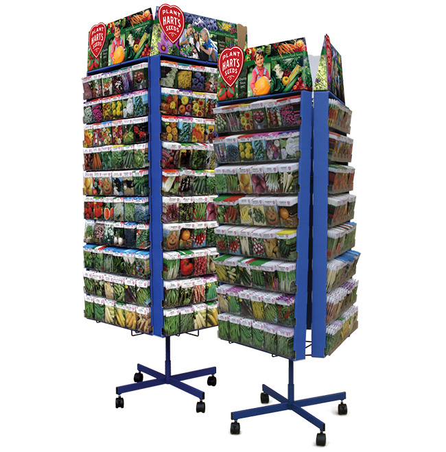 Verified Supplier Seed Display Rack Free Design Printing Option ...