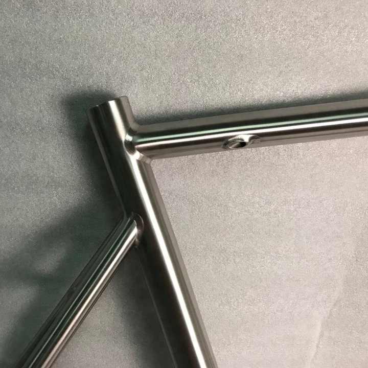 Titanium Disc Road Bike Frame 53cm - Lightweight, Durable Girder Frame ...