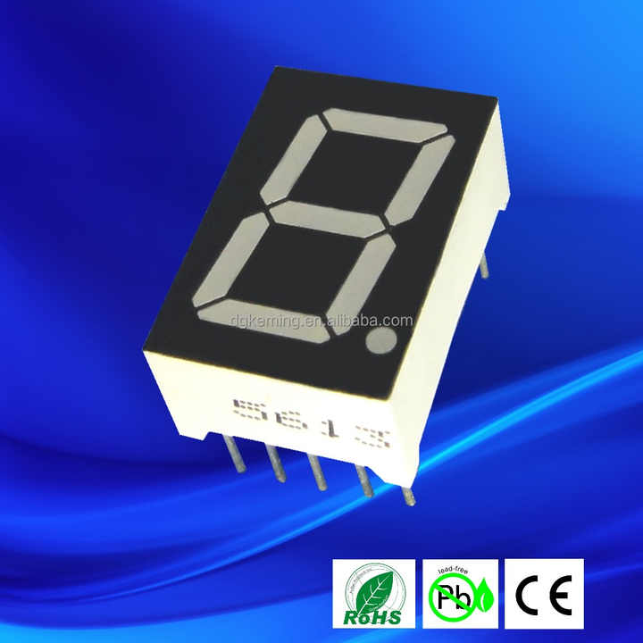 Super red Lts-5824sr kem-5613-bsr 0.56 inch 1 digit 7 segment led ...