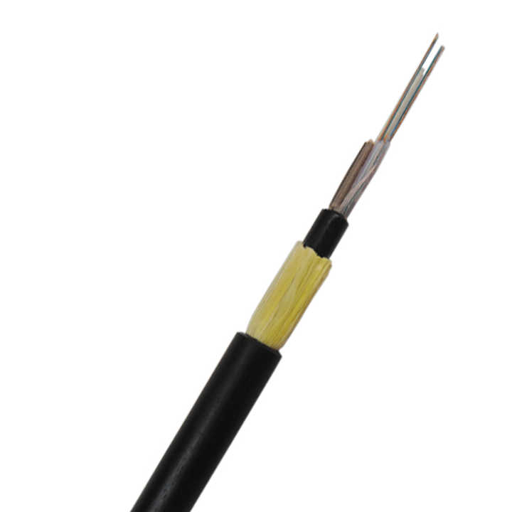 2 Strand G652D 48 Core ADSS Optic Fiber Cable with Kevlar