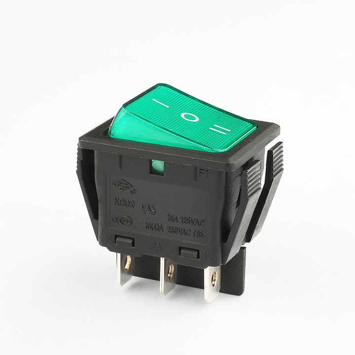 High Quality 6 Pin LED T120/55 Waterproof Rocker Switch