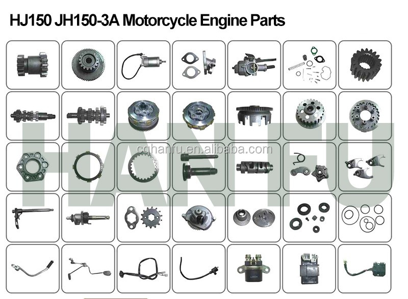 Rev Up Your Ride with Premium 150cc motorcycle engine spare parts for ...
