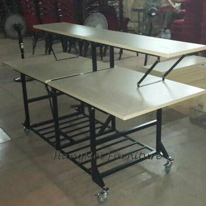 Wooden Restaurant Mobile Commercial Buffet Tables