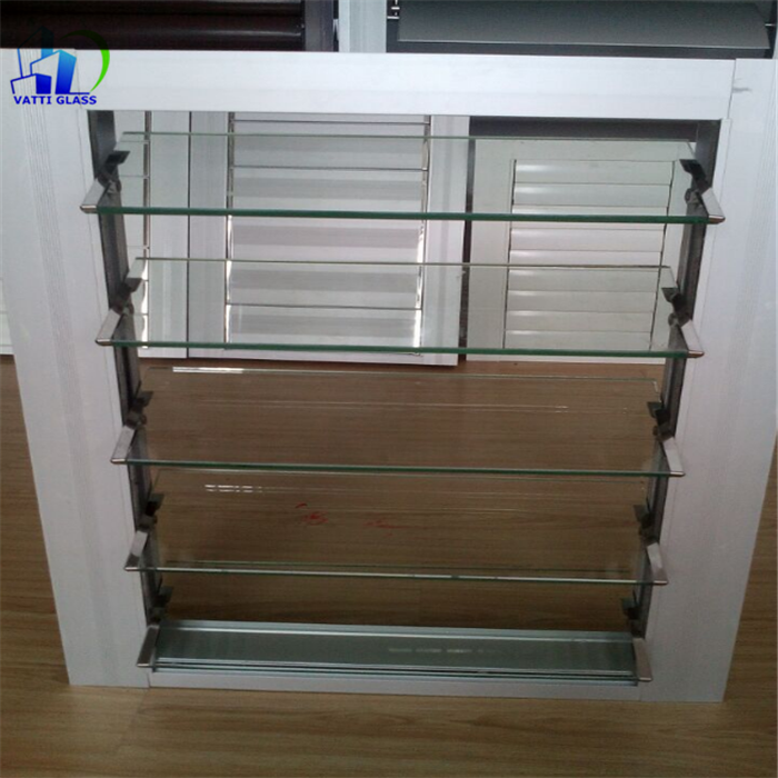 Clear Float Shutter Louver Glass for Window Blinds & Shades