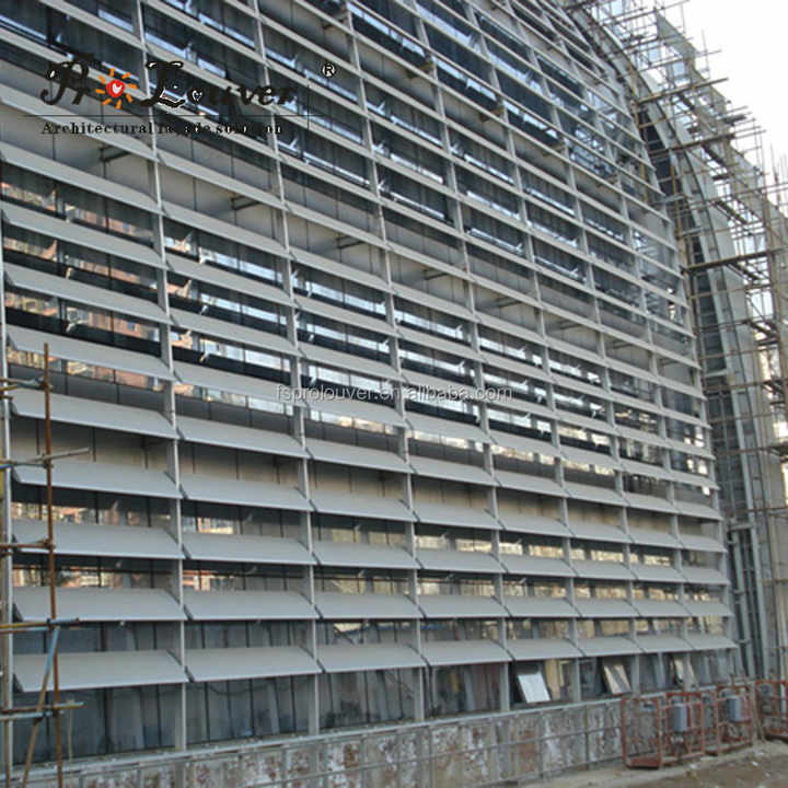 Commercial Sun Shade - Aluminum Sun Louvers for Buildings