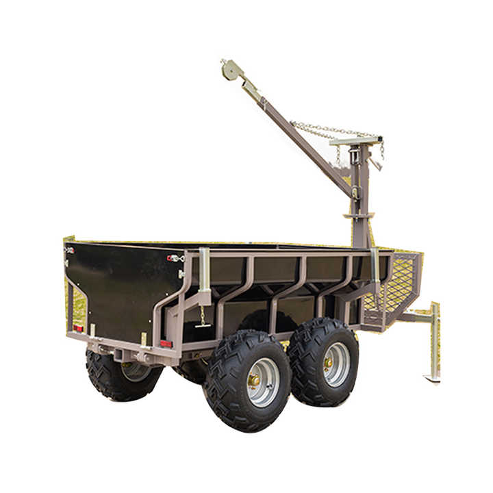 Agricultural Forest Multifunctional Box Trailer Farm Atv Wood Trailer ...