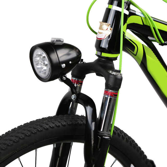 Retro Bike Lights - Vintage Style for Safe Night Rides