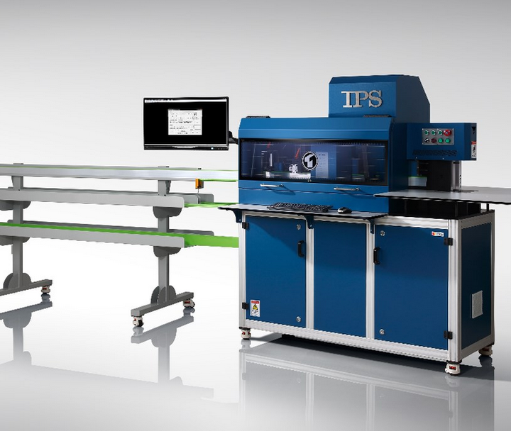 MULTI-FUNCTIONAL TPS AUTOMATIC CHANNEL LETTER BENDING MACHINE S9710