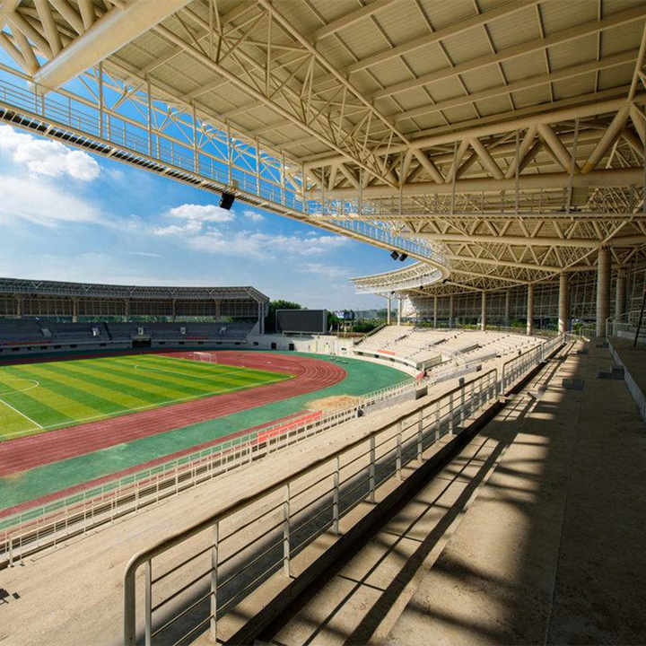 Steel Stadium Bleacher Canopy Arch Truss Roof - Durable & Customizable