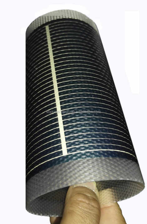 100% Flexible Solar Panels - Amorphous Silicon Thin Film