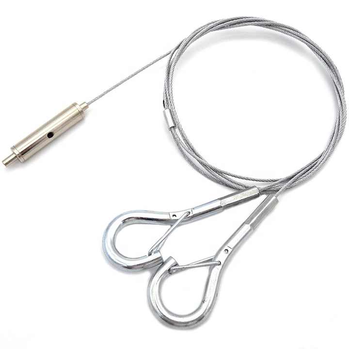 Chandelier Wire Rope Hanging System with Setting Collar and Eyelets ...