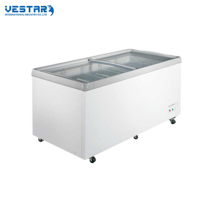 2 Door Chest Freezer - Ideal for Outside Use & Reliable Performance