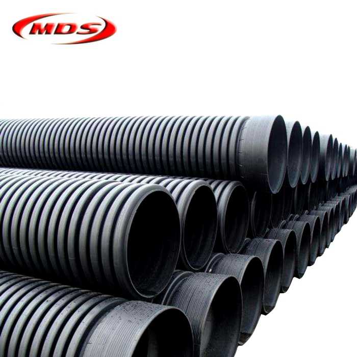 10 Inch HDPE Corrugated Drain Pipe - High Pressure, Durable, A1 Grade ...
