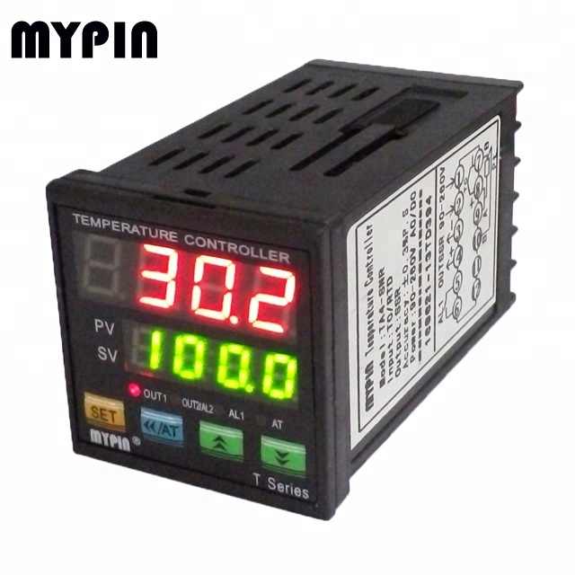 MYPIN 12V Potencia 4-20mA Salida Controlador de temperatura digital Indicador Ajustador ...