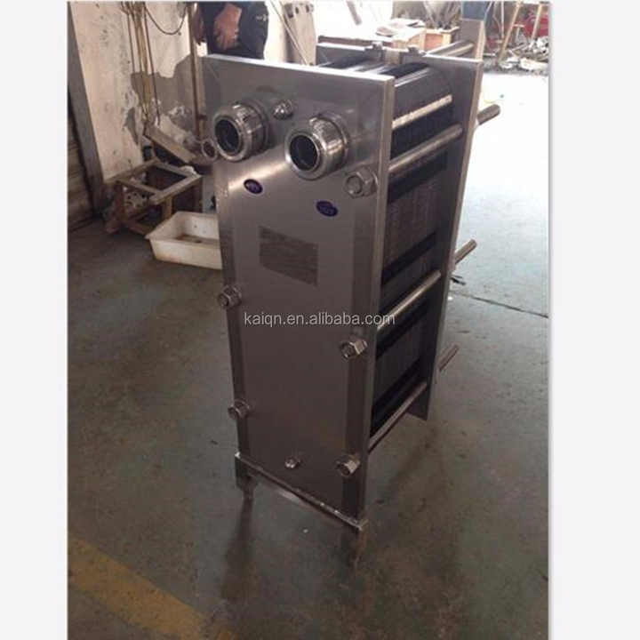 Milk Plate Chiller Yogurt Cooling Plate Heat Exchanger Factory