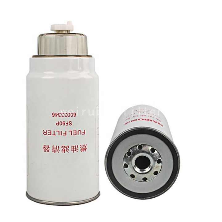 Filtro de aceite combustible para excavadora FS36241 FS36267 PL420 ...
