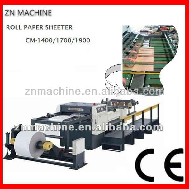 sheeter machine, Roll Paper sheet cutting slitting Machine GM1450/1750 ...