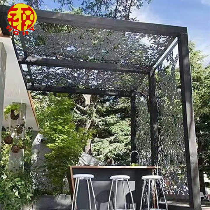 Stainless Steel Hanging Partition - Outdoor Metal Screens