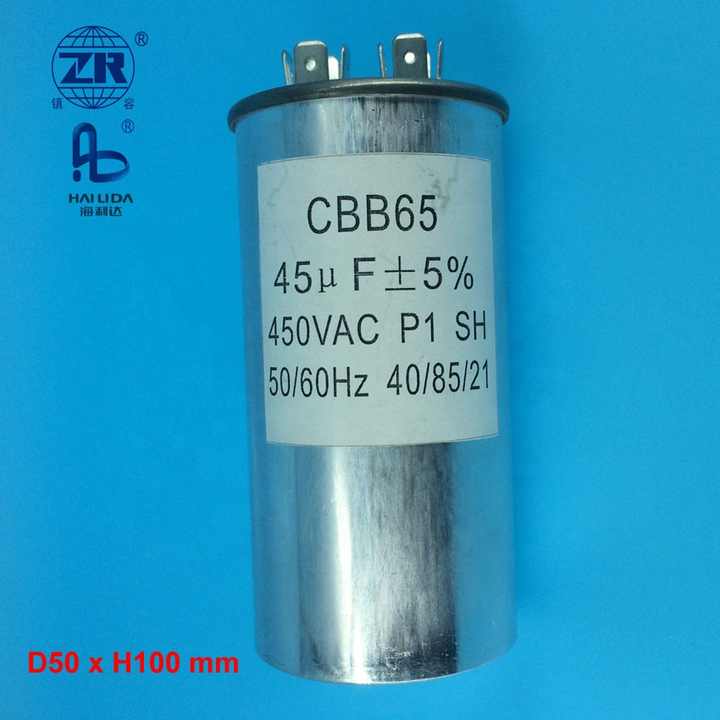 Sh p2 condensateur cbb65 sh condensateur 45uf 450v 40/70/21| Alibaba.com