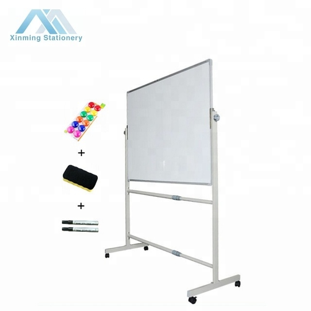 Movable Whiteboard - Foldable Design with Stand & Magnetic Surface