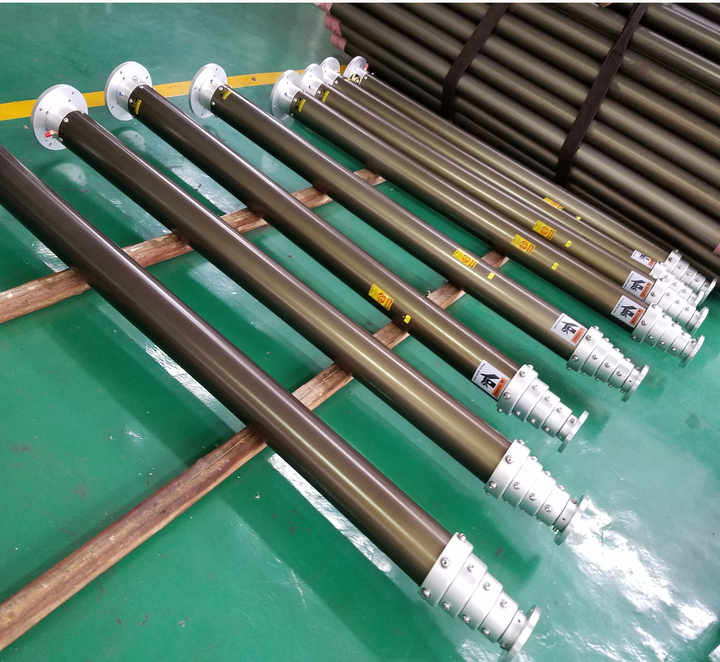 4M CCTV PTZ Camera Tower with Pneumatic Telescopic Mast