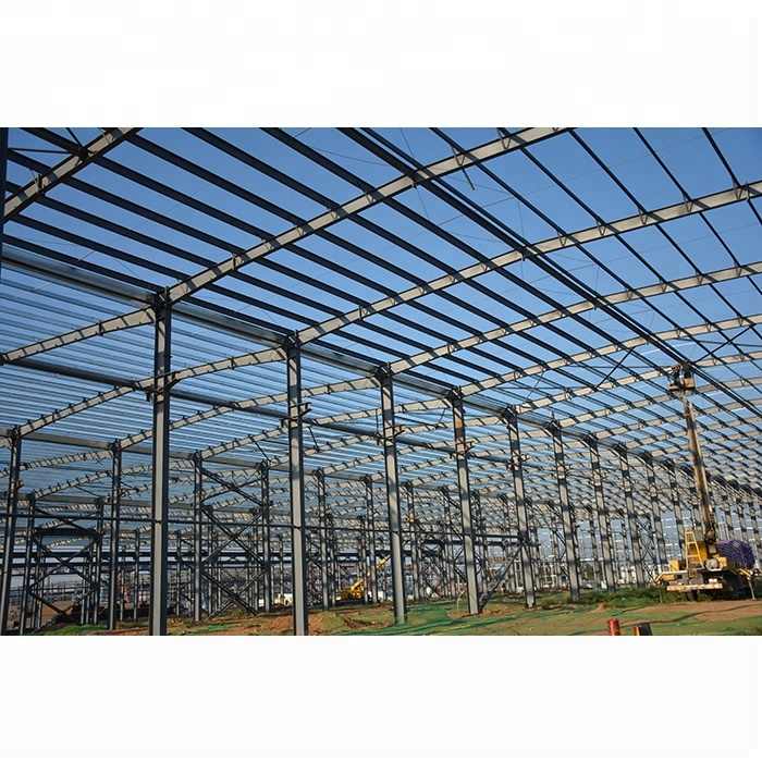 Light Structures Frame Curved Building Steel Structure Roofing