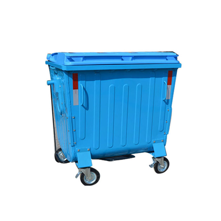 Movable Metal Dumpster - Durable Industrial Storage Bins