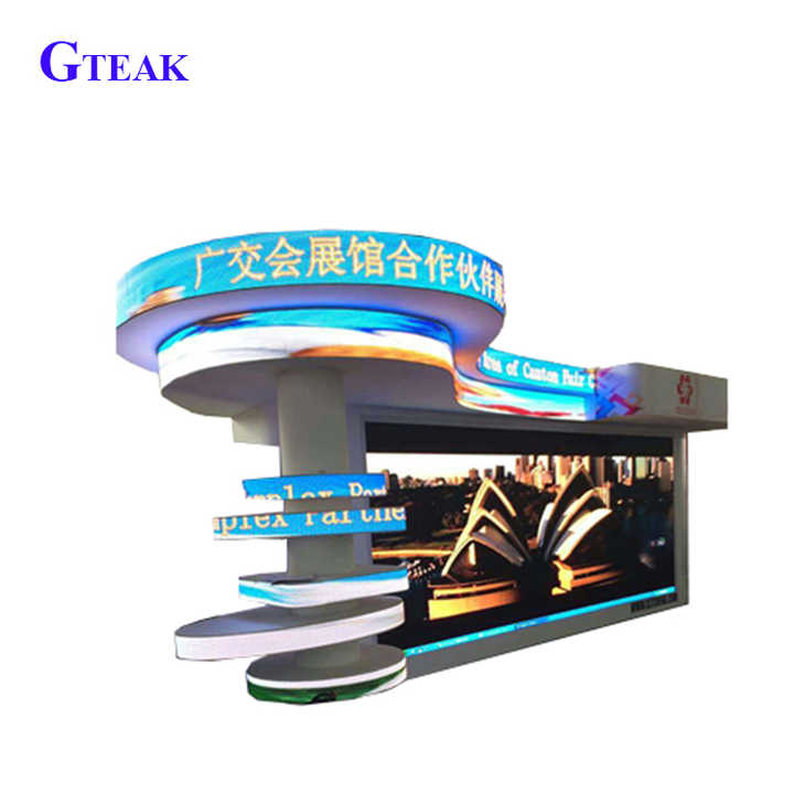 Custom Small Flexible LED Screen for Exhibition - Full Color