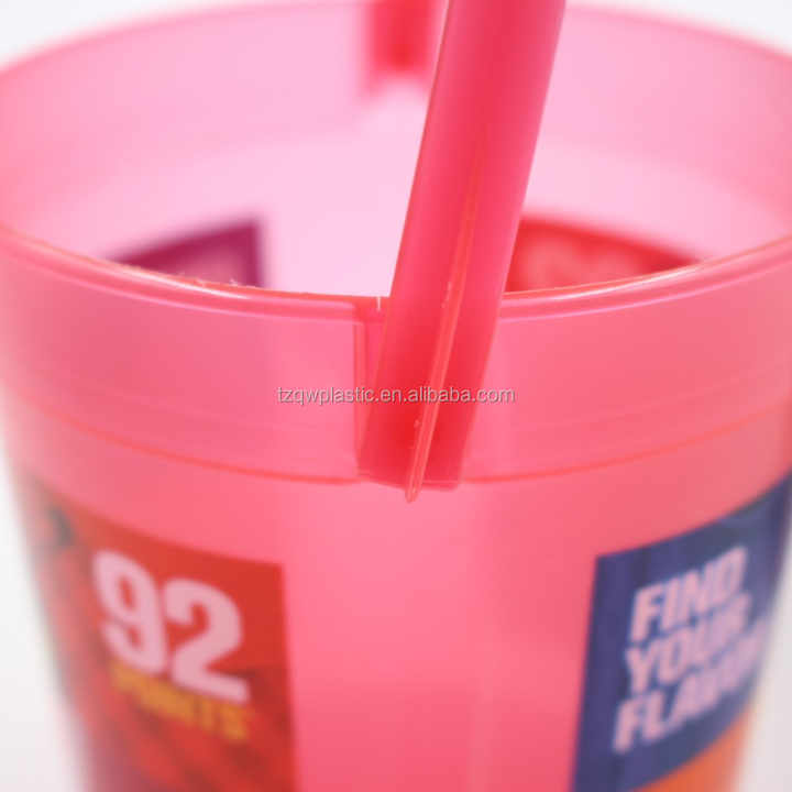 Rum Plastic Drink Bucket with Handles - Perfect for Parties