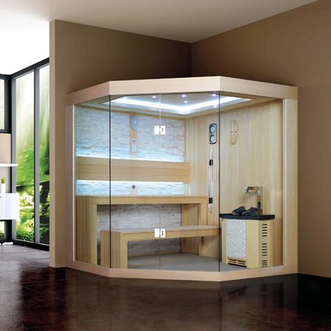 Family Acrylic Steam Sauna - Traditional Sauna Bath