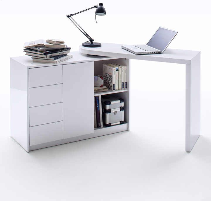 Smart Computer Desk - Adjustable & Space-Saving Office Furniture