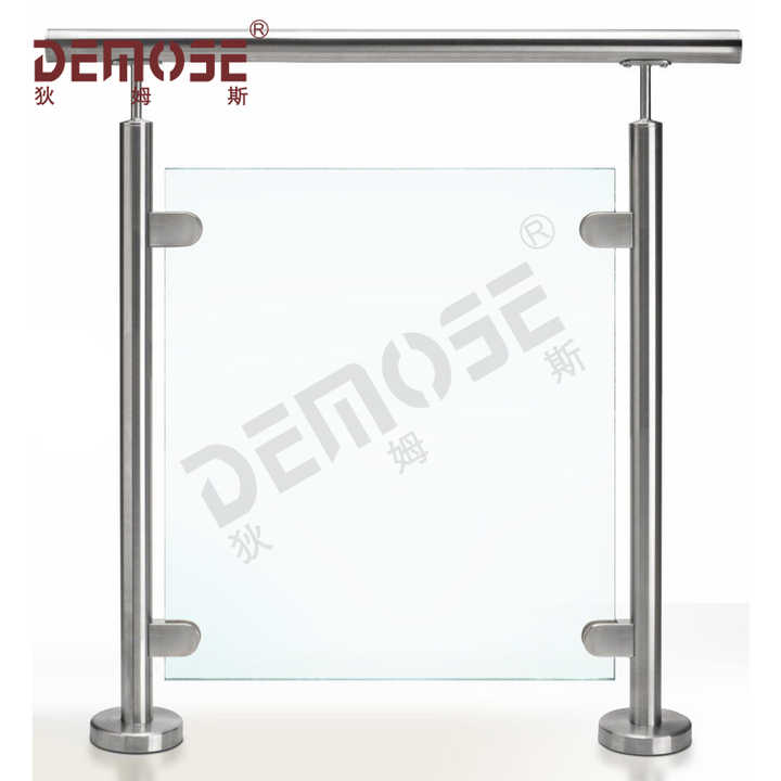 Stainless Steel Pole for Glass Railing - Durable & Stylish