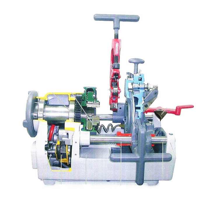 Stainless Steel Pipe Threading Machine Asada Beaver Pipe Threading ...