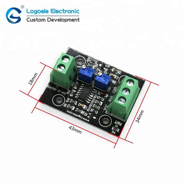 0-3.3V 0-10V 0-15V 0-5V to 4-20ma Module - Voltage to Current Converter