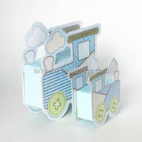 Train Candy Box Baby Shower Favors Baptism Nursery Christening Party ...