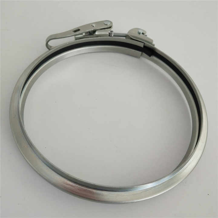 Solid rapid ring clamp with rubber profile for round duct| Alibaba.com