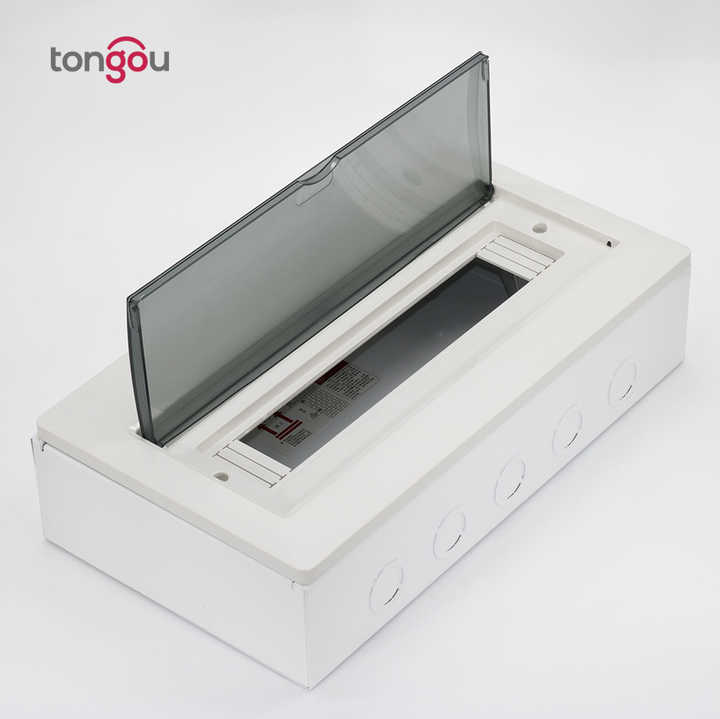 14 Way Mcb Electrical Distribution Box - Metal Enclosure