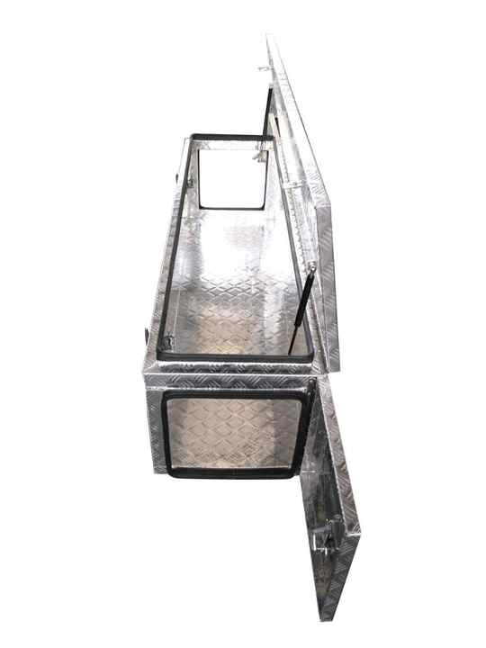 Aluminum Trailer Saddle Toolbox Pickup Waterproof Truck Tool Box BH ...