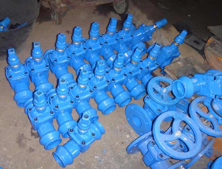 Double Socket Gate Valve for 63mm PVC Pipe - Durable & Efficient
