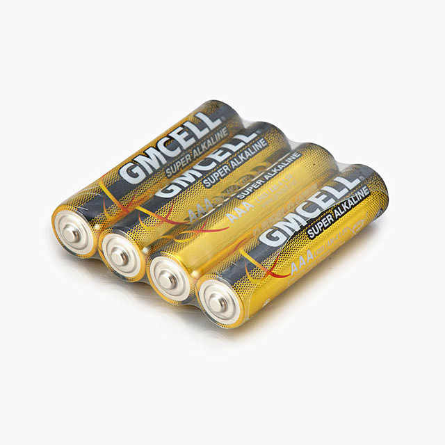 China GMCELL CE BIS MSDS Dry Alkaline Battery Manufacturers 1.5V AAA LR03 No.7 Alkaline