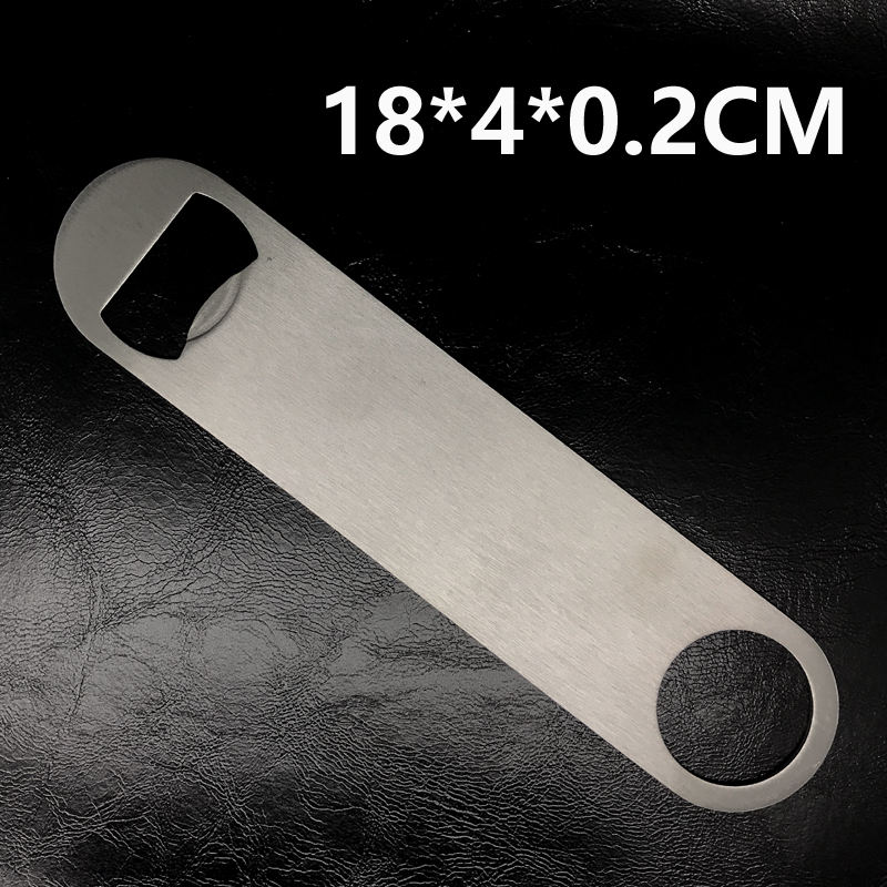 Cheap Custom Stainless Steel Openers Beer Bar Metal Bottle Opener