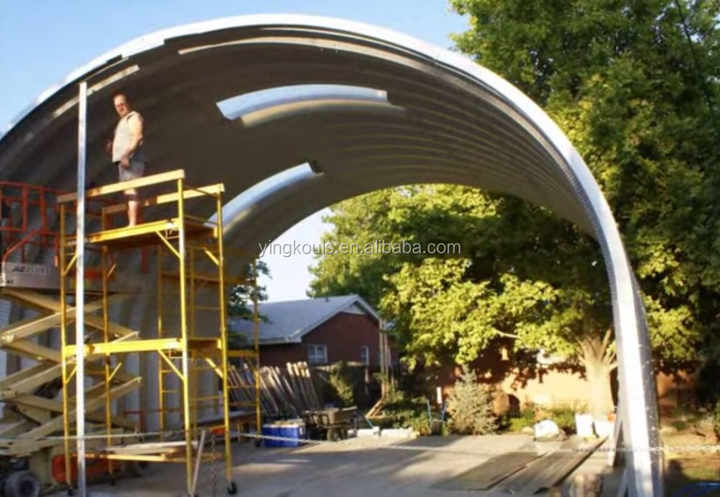 Screw-joint Arch Roof Steel Construction Panel Machine