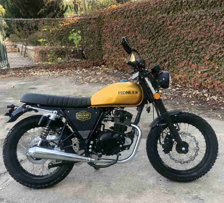 125cc Retro/classic/cafe Racer Motorcycle - Racing Spirit