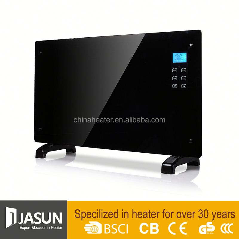 Types's Fireside electric glass wall panel wall panel infrared heater ...