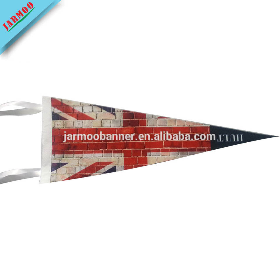 Custom Triangle Pennant School Flags - Perfect for Promotions