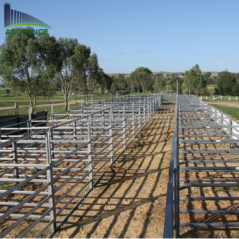 USA 12ft Powder Coated Round Pen Ranch Horse Cattle Panels