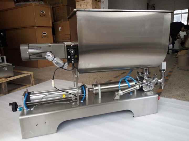 Full Stainless Steel U Type Hopper Filling Machine for Jam